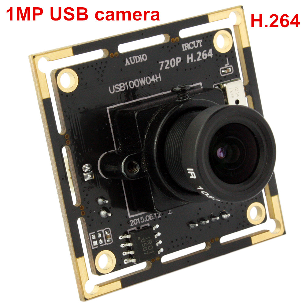 ELP H264 PC Webcam HD 720P OV9712 Color Sensor Camera Module USB2.0 ...